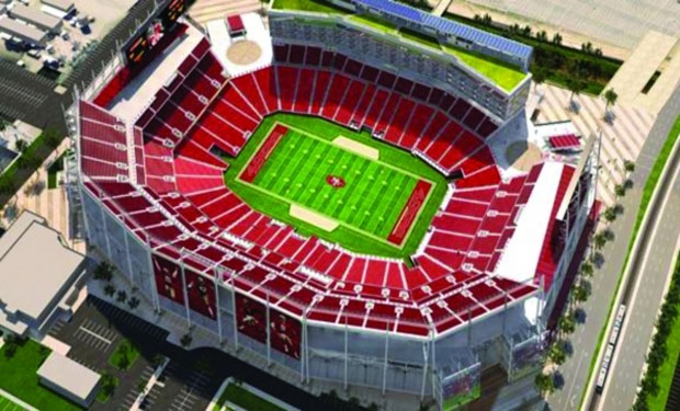 Plano Deportivo Estadio de los 49ers avanza en su construcción